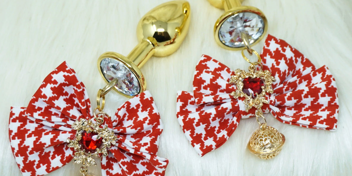 Cute Diamond Heart Butt Plugs Kawaii - Pink, Red, Blue, Purple Colour ...