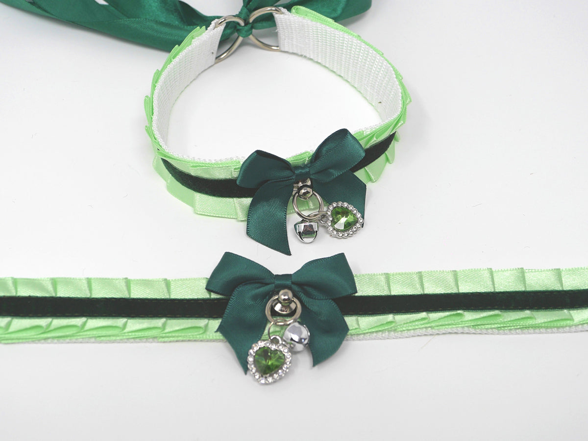 Emerald Jewel Collar– Kittens & Kink