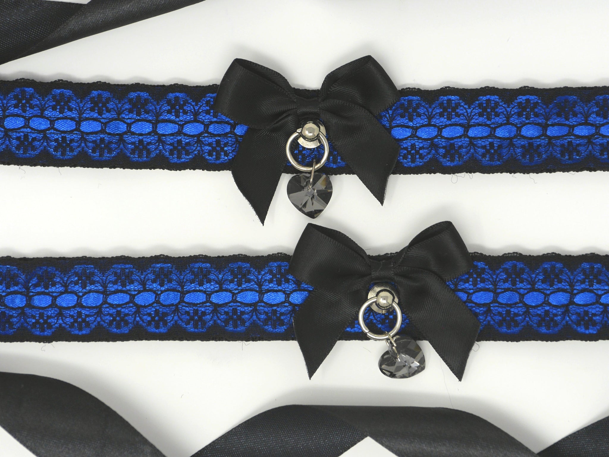 Royal Blue Lace Collar– Kittens & Kink