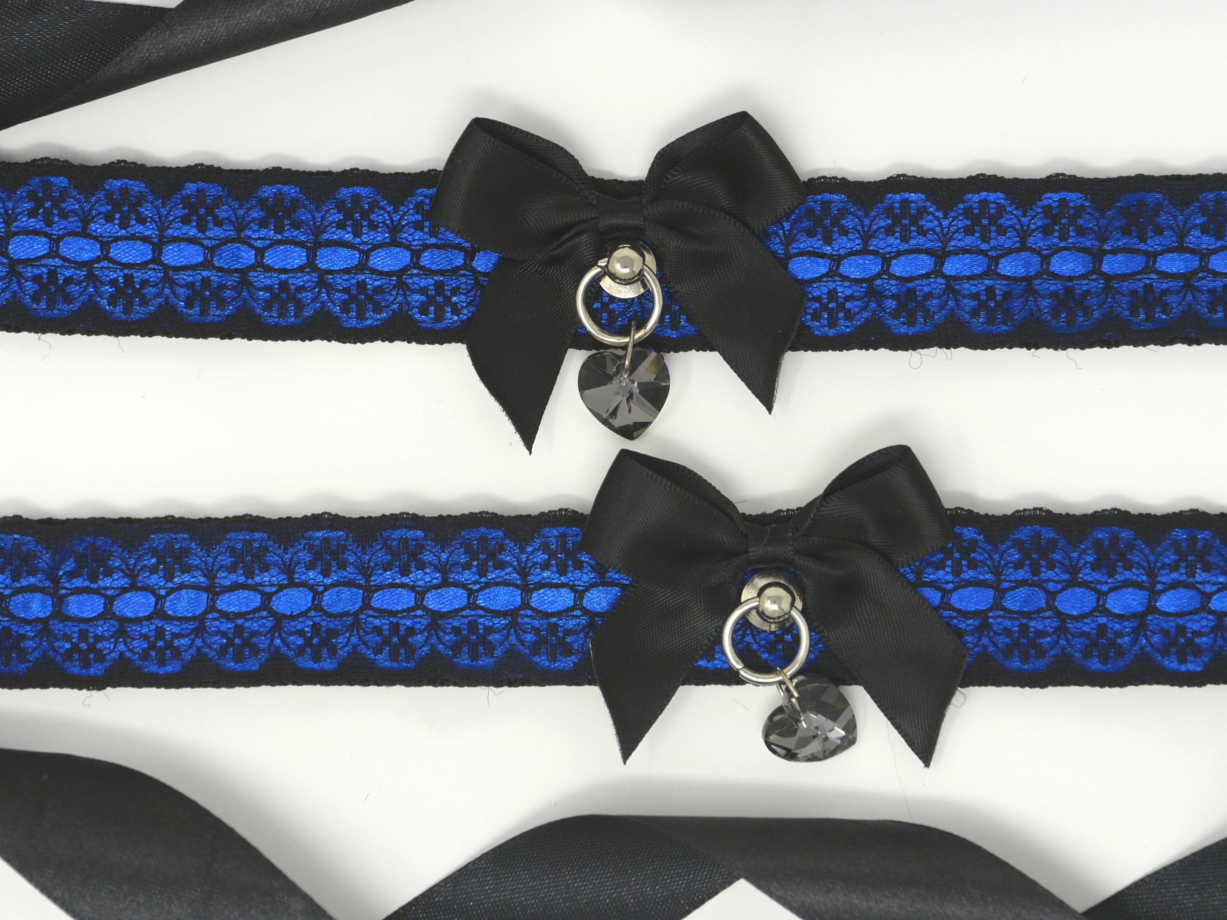 Royal Blue Lace Collar– Kittens & Kink
